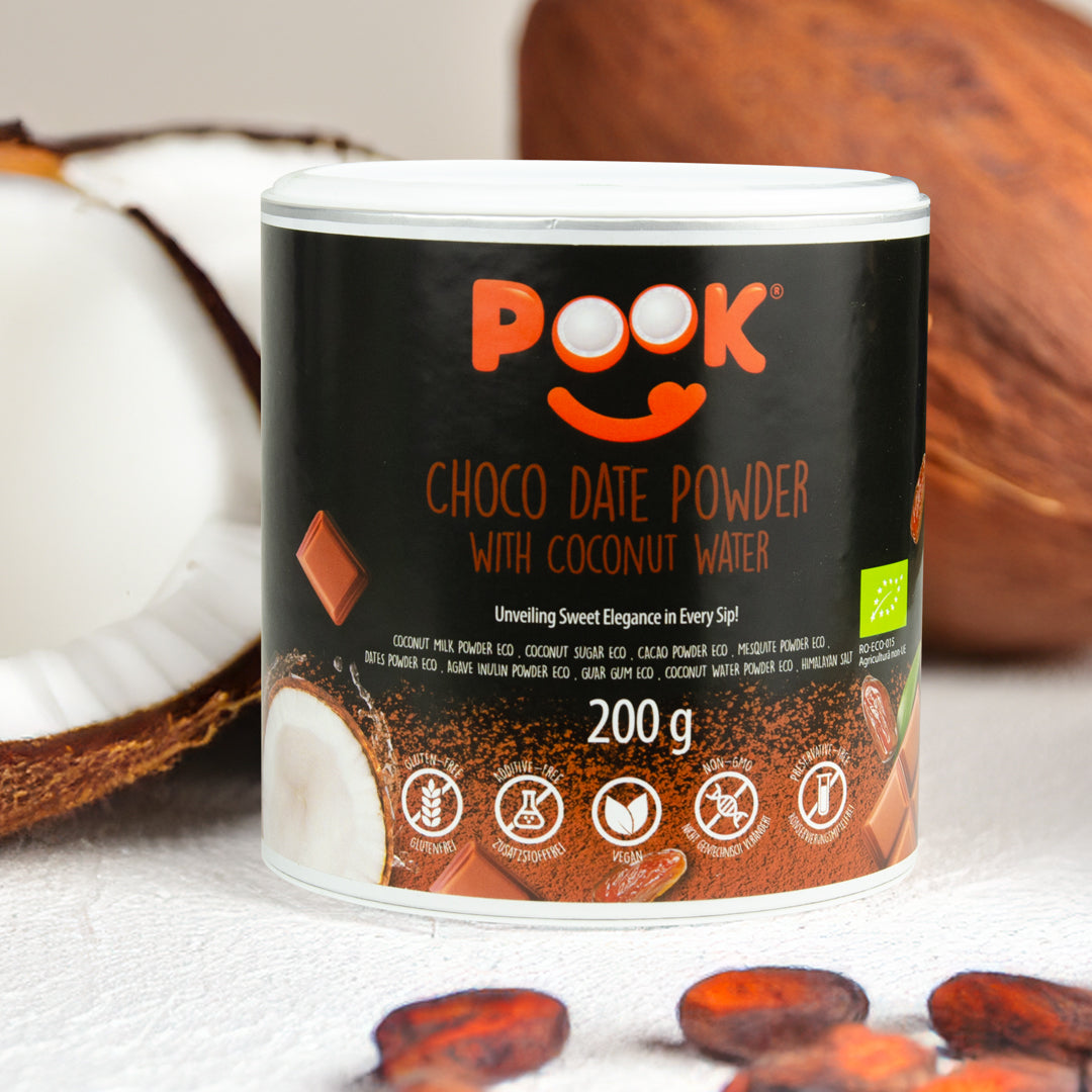 Choco Date Powder with Coconut Water | Bio Schoko-Dattel Pulver ...